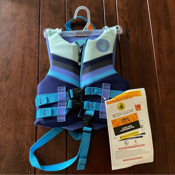 Body Glove | Other | Body Glove Child Girl Evoprene Pfd Life Jacket ...